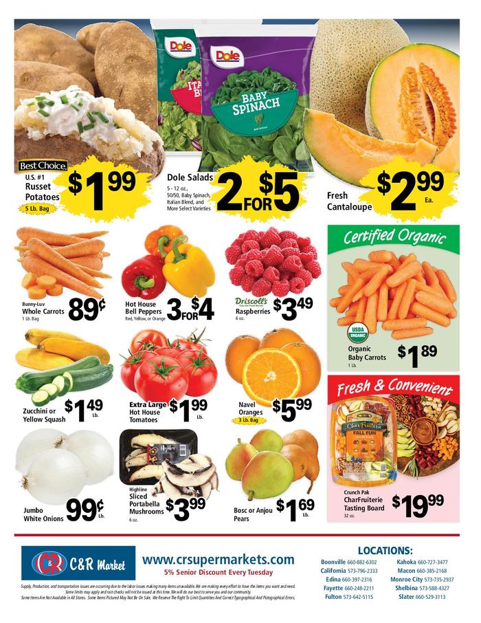 C&R Market - California | Ad Specials